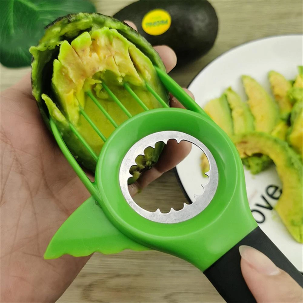 Avocado Slicer Tool 3 In 1 With Good Grip Handle, Bpa Free ...