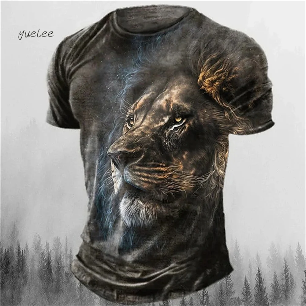 Camiseta Vintage para hombre, camiseta de manga corta con estampado de ...