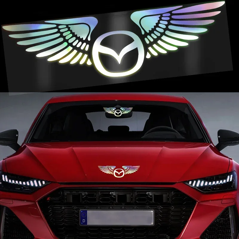 Car Logo Stereo Front Hood Car Exterior Decoration Badge Stickers For ...