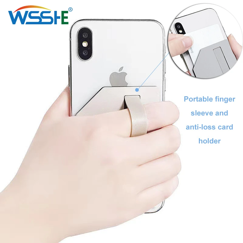 Portable-mobile-phone-card-holder-multifunctional-back-stick-card ...