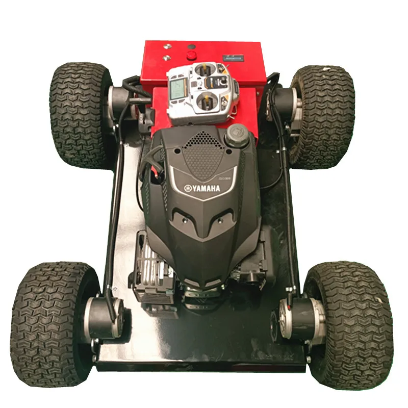 Mini-Lawn-Mower-4-Wheel-Zero-Turn-Mower-For-Household-Lawn-Mower-Remote ...