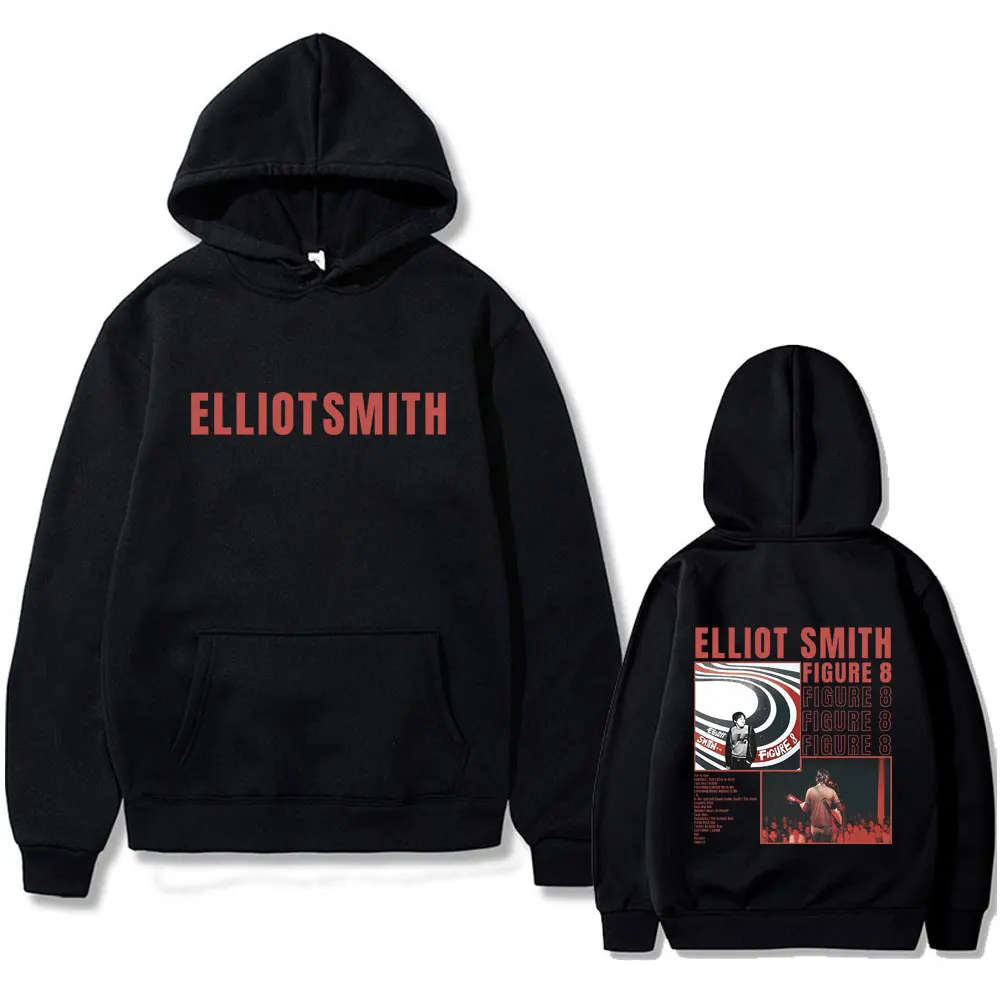 Limited Elliott Smith Figure 8 Graphic Hoodie Male Fashion Oversized ...
