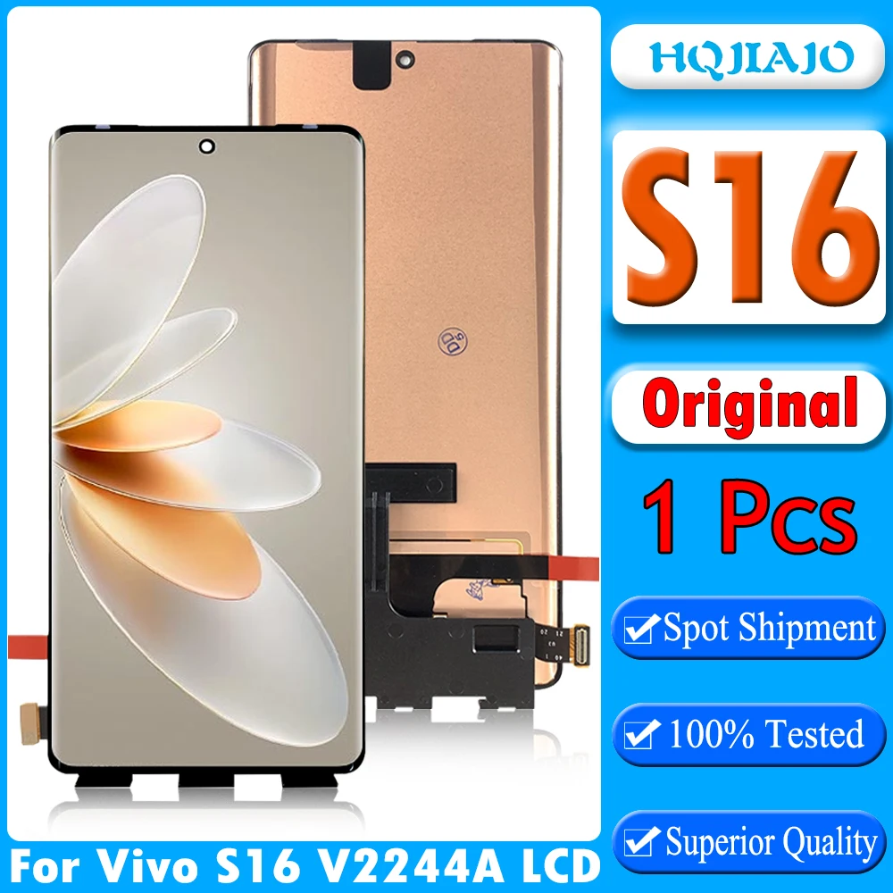 6.78" Original For Vivo S16 LCD V2244A Display Touch Screen Digitizer ...