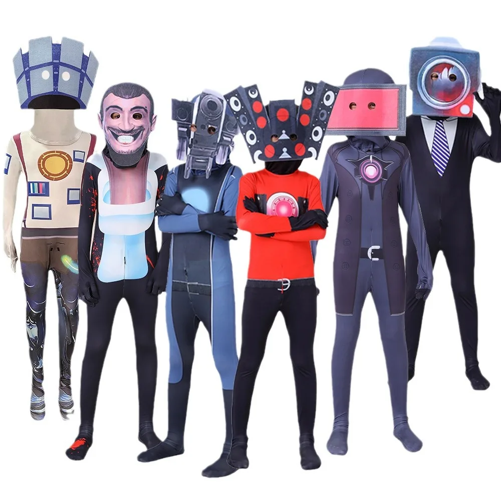 Cospaly-Anime-Skibidi-Toilet-Titan-Monitor-Cameraman-Costume-Robot ...