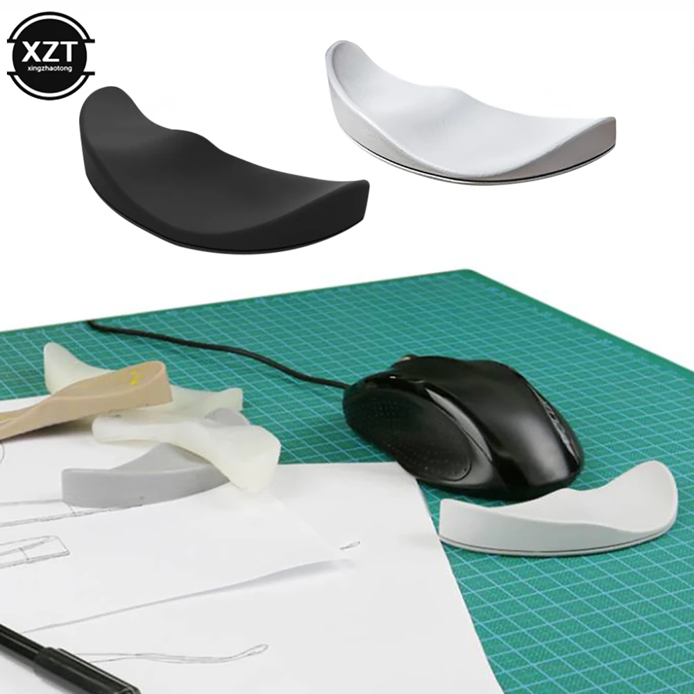Ergonomic-Mouse-Pad-Wrist-Pad-Silicon-Gel-Non-slip-Streamline-Wrist ...