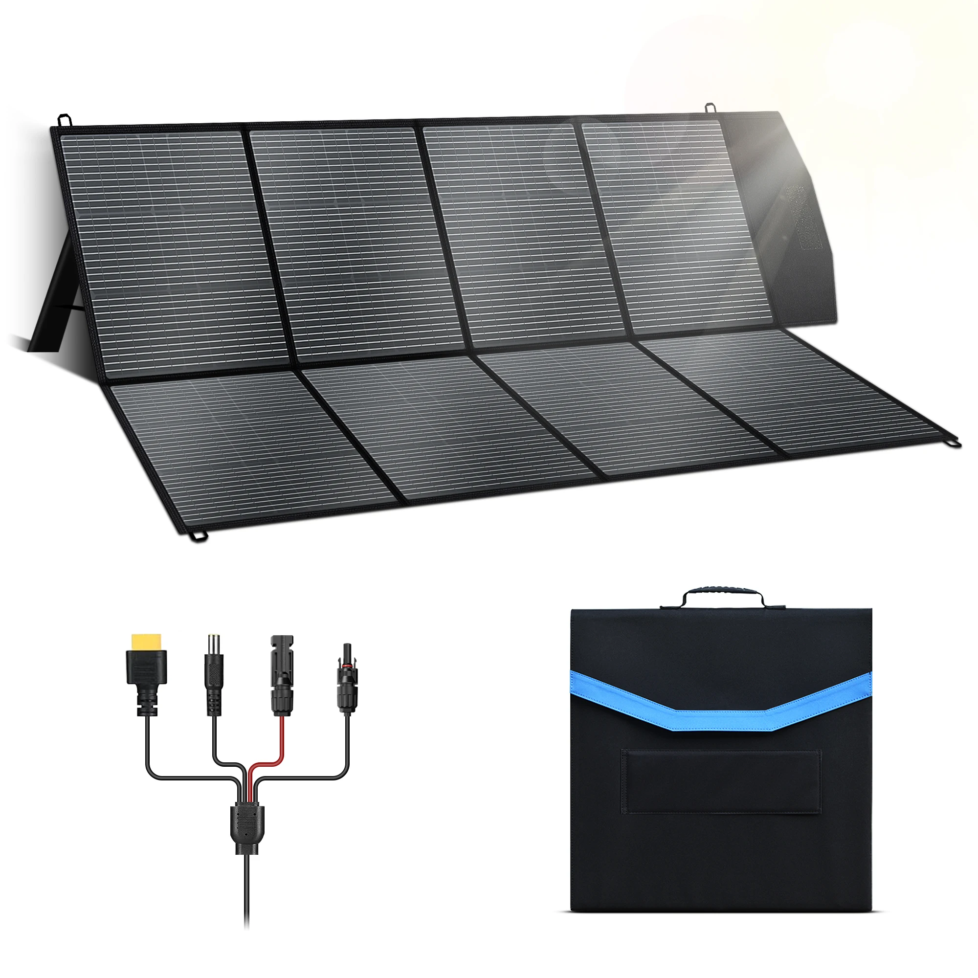 Portable Foldable Solar Panel For Outdoor Power Charging 100w 200w 400w ...