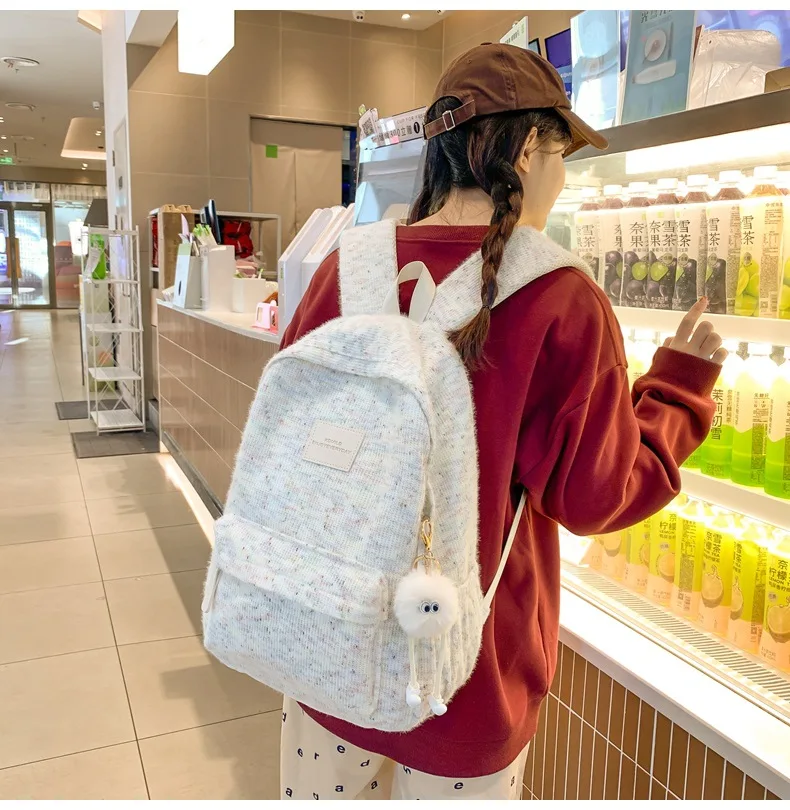 2024-New-Trendy-Backpack-for-Female-College-High-School-Students-Gentle ...