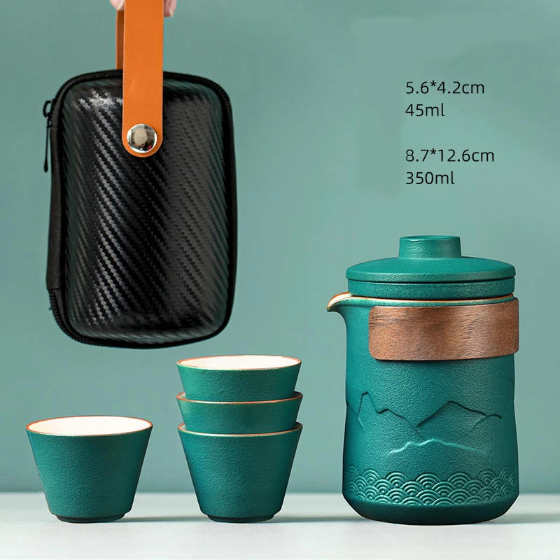 Travel-Tea-Set-Portable-Tea-Making-Cup-Kung-Fu-Tea-Cup-Outdoor-Tea-Pot ...