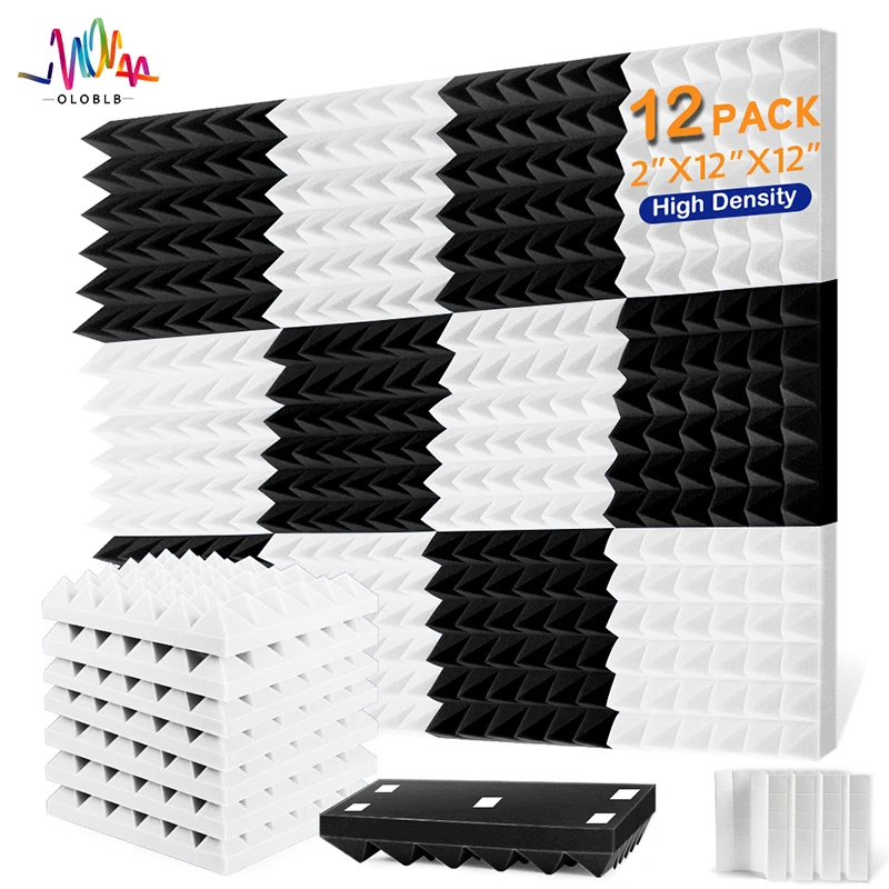 Self-Adhesive-Sound-Absorbing-Panel-Studio-Acoustic-Treatment-Polyester ...