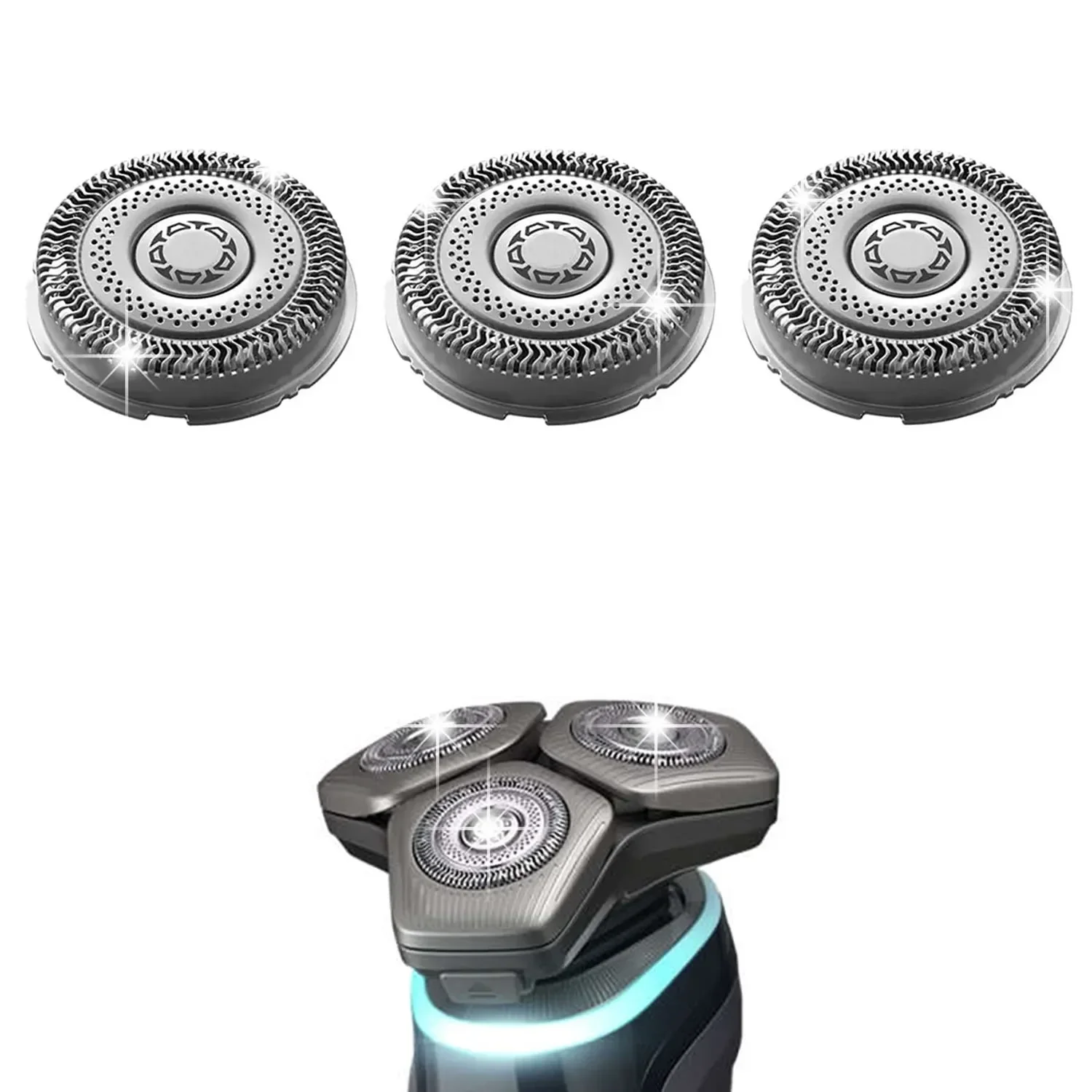 SH91-52-Replacement-blades-Heads-Fit-For-Philips-Norelco-Shavers-Series ...