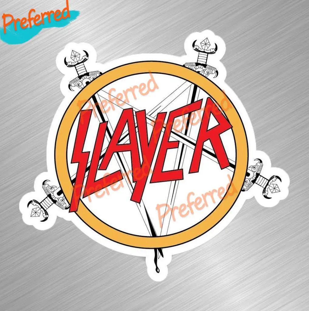 Slayer Vinyl Decal Sticker Car Truck Laptop Metal Thrash Band For Your ...