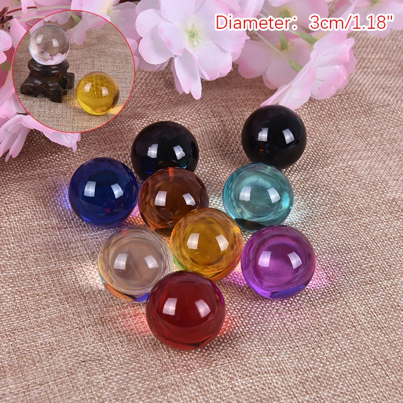 30mm-Crystal-Ball-Quartz-Glass-Transparent-Ball-Spheres-Glass-Ball ...
