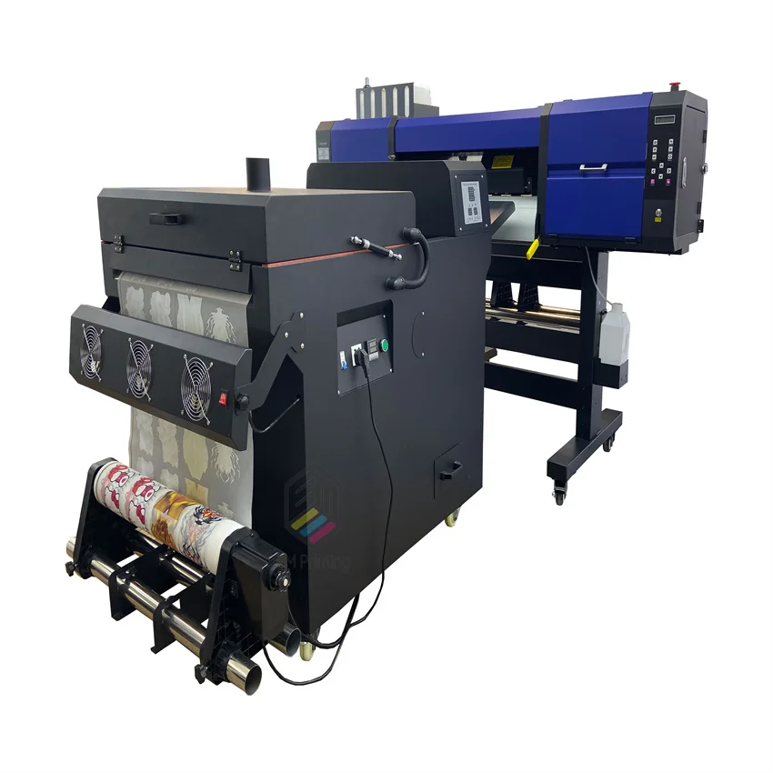 듀얼 xp600 프린트 헤드 DTF 프린터 티셔츠 인쇄기, 흔들리는 파우더 포함, 60cm 크기, 24 인치| | - AliExpress