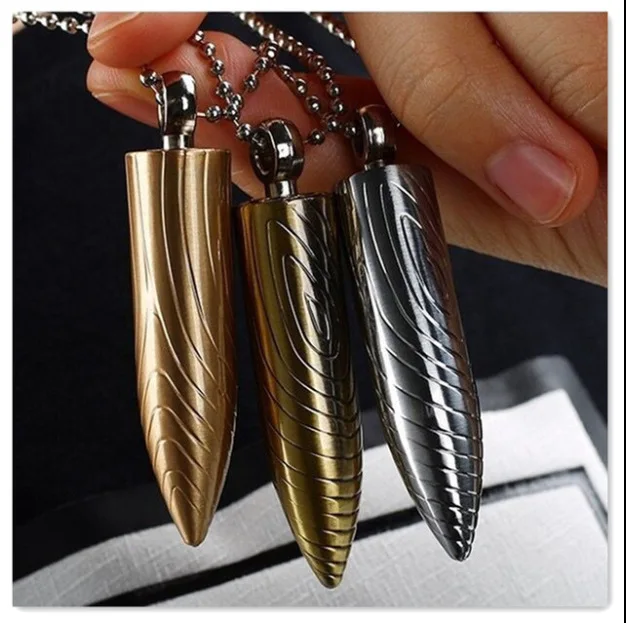 Mini Bullet Lighters NO GAS BBQ Lighter Match Retro Fire Metal Gasoline ...