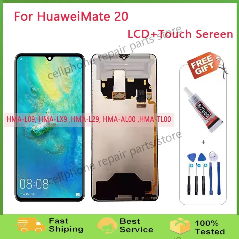 Super Quality 6.53'' ori For Huawei Mate 20 Mate20 HMA-AL00 HMA-L09 HMA ...