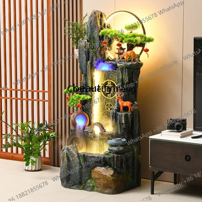 ZC182Rockery flowing water circulating water fountain ornament ...