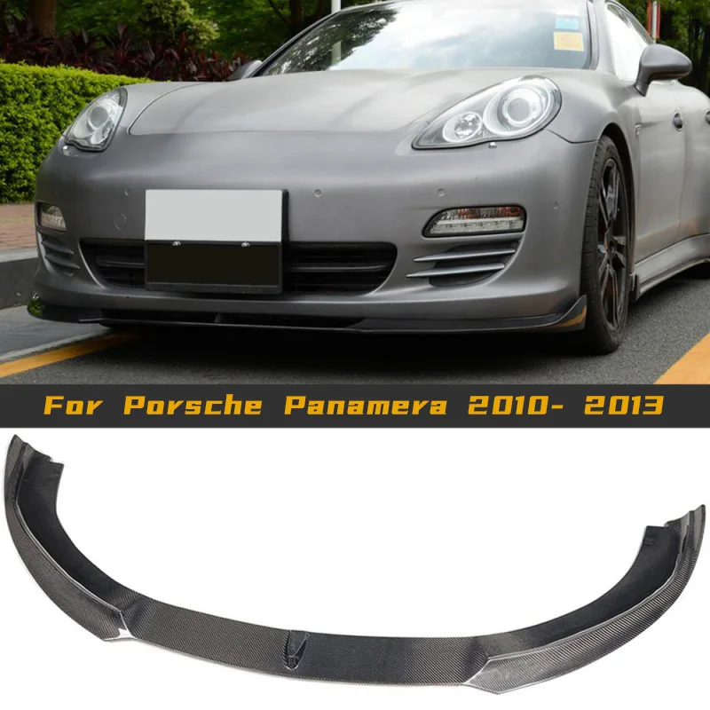 For Porsche Panamera 2010-2013 Front Lip Spoiler Splitters Apron Guard ...