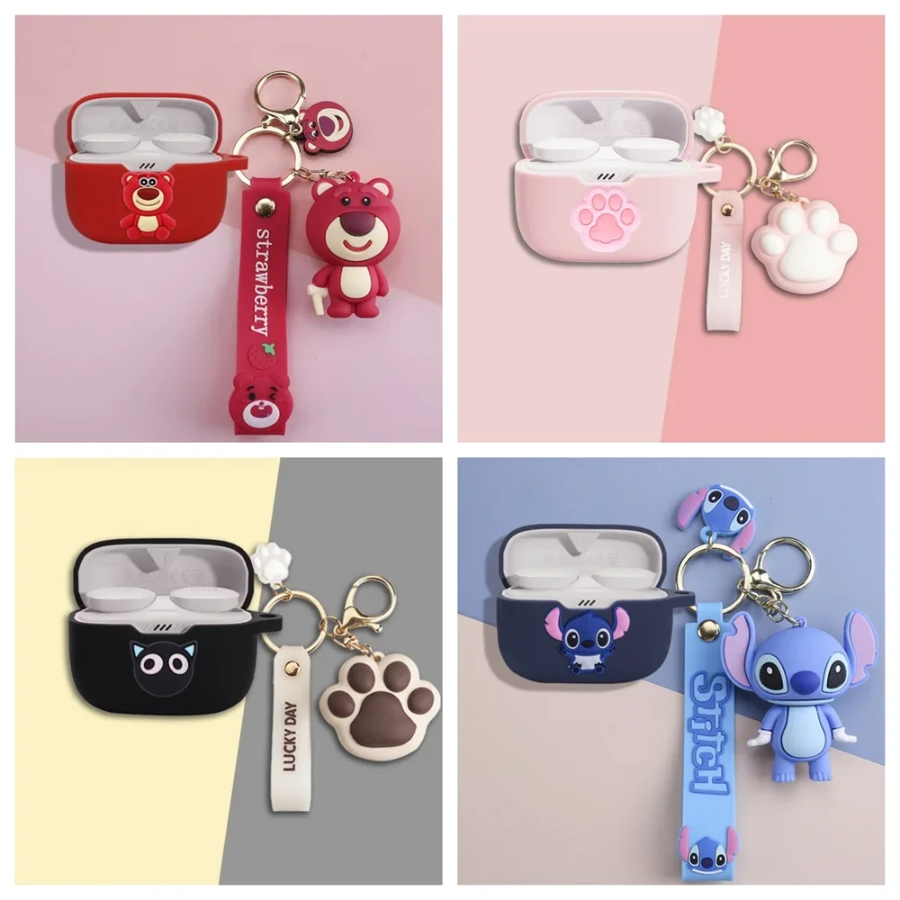Cute-Cartoon-Anime-Role-Lotso-Stitch-Soft-Silicone-Earphone-Case-for ...