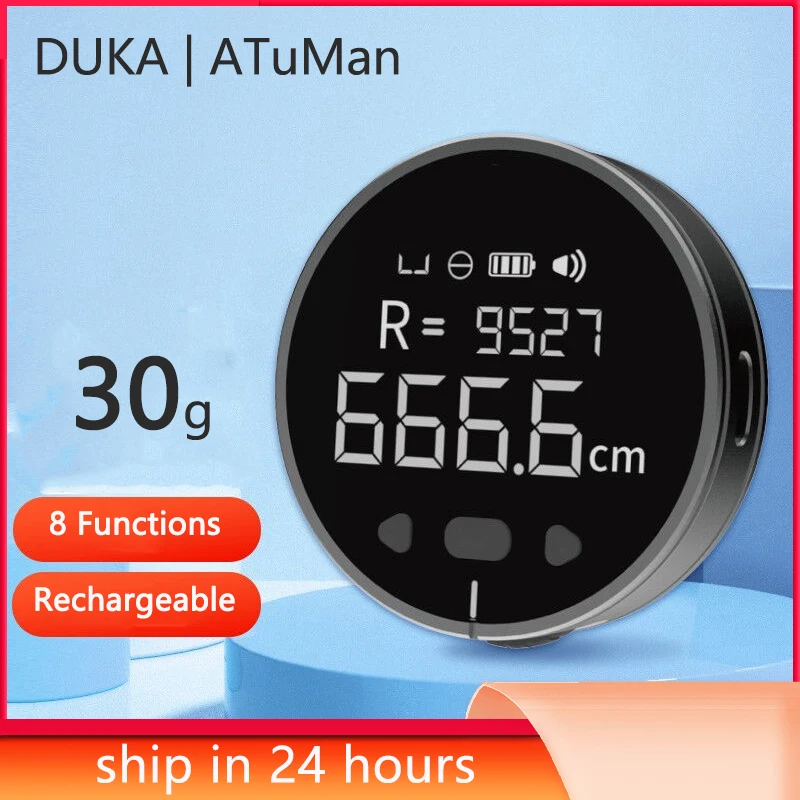 DUKA-ATuMan-Q-Electric-Ruler-Distance-Meter-HD-LCD-Screen-Mini ...