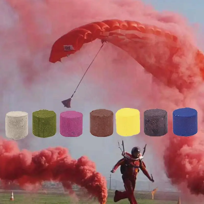 1 3Pcs Smoke Cake Colorful Smoke Pills Portable Smoke Cake Smoke Effect ...