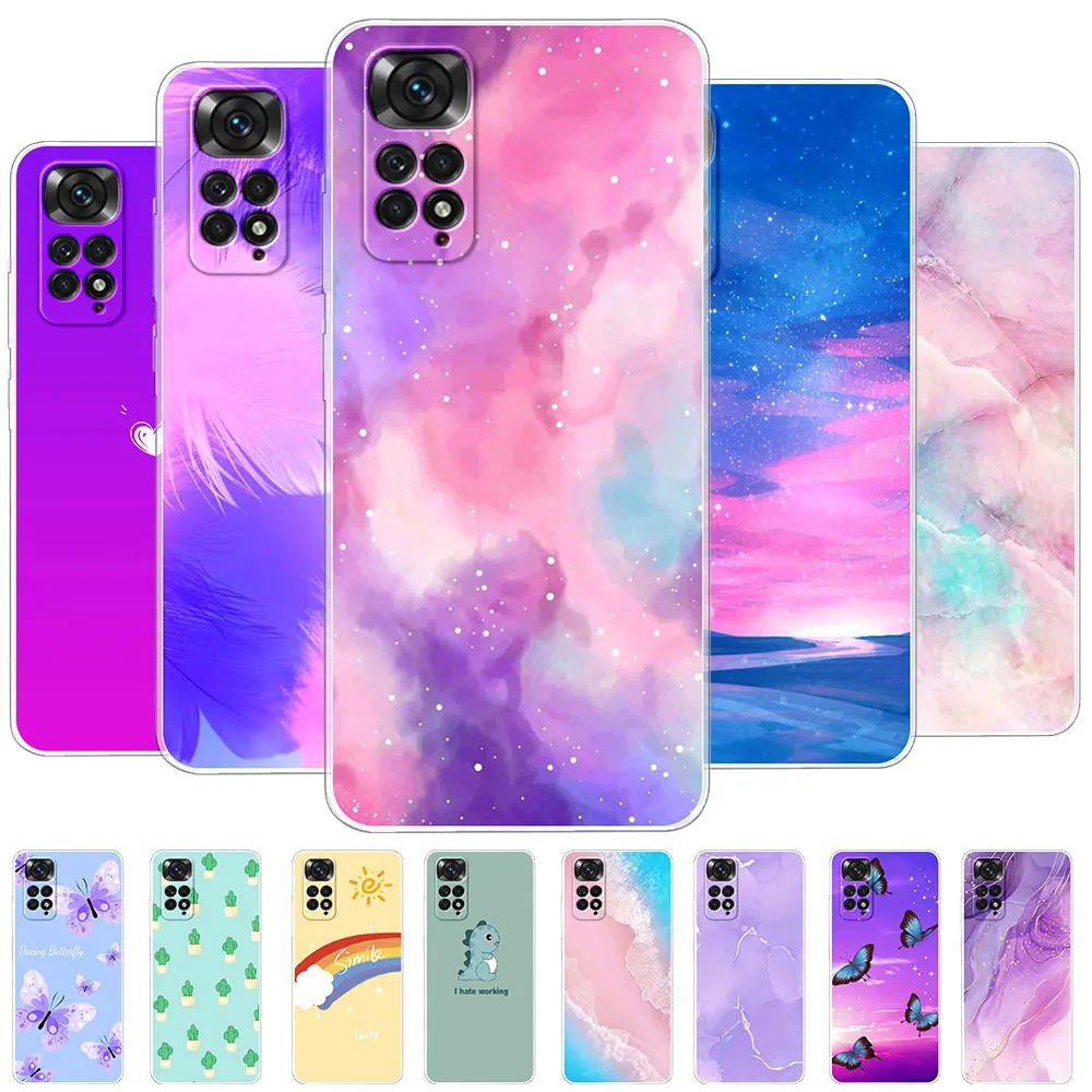 For-Redmi-Note-11-Pro-Case-5G-Silicone-Soft-Clear-Phone-Cover-Cases-For ...