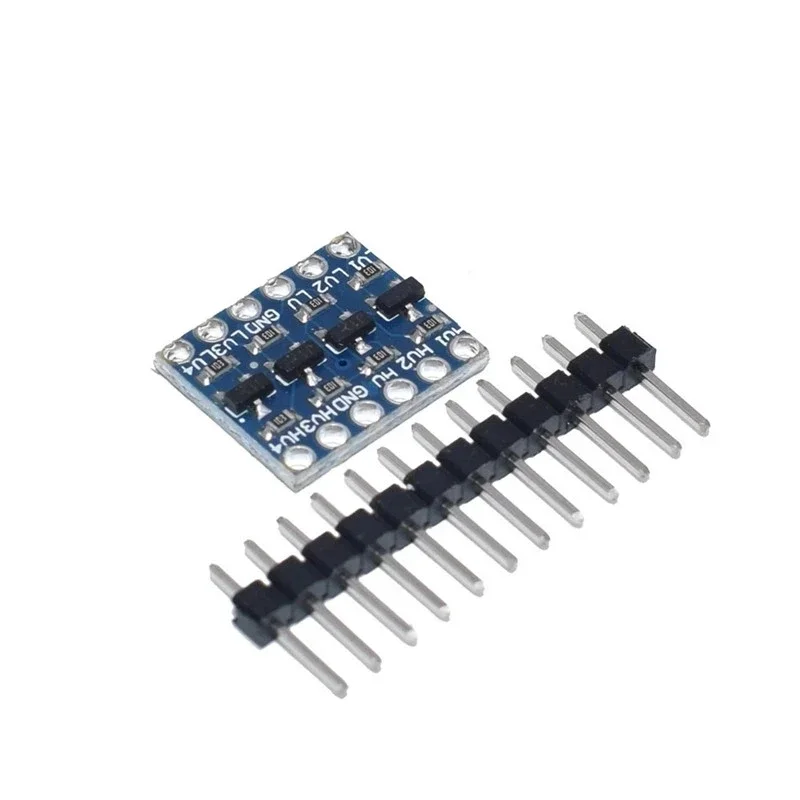 10pcs-4-channel-IIC-I2C-Logic-Level-Converter-Bi-Directional-Module-5V ...
