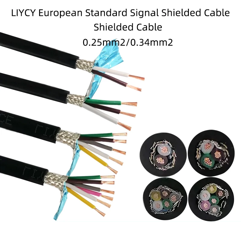 LIYCY-European-Standard-Signal-Shielded-Cable-0-25-0-34mm2-Cable-2-3-4 ...