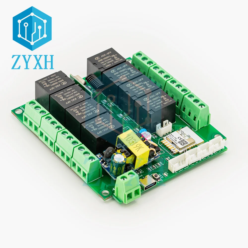 Tuya-8-Channel-WiFi-Zigbee-Remote-Control-Relay-Support-4-Way-Circuit ...