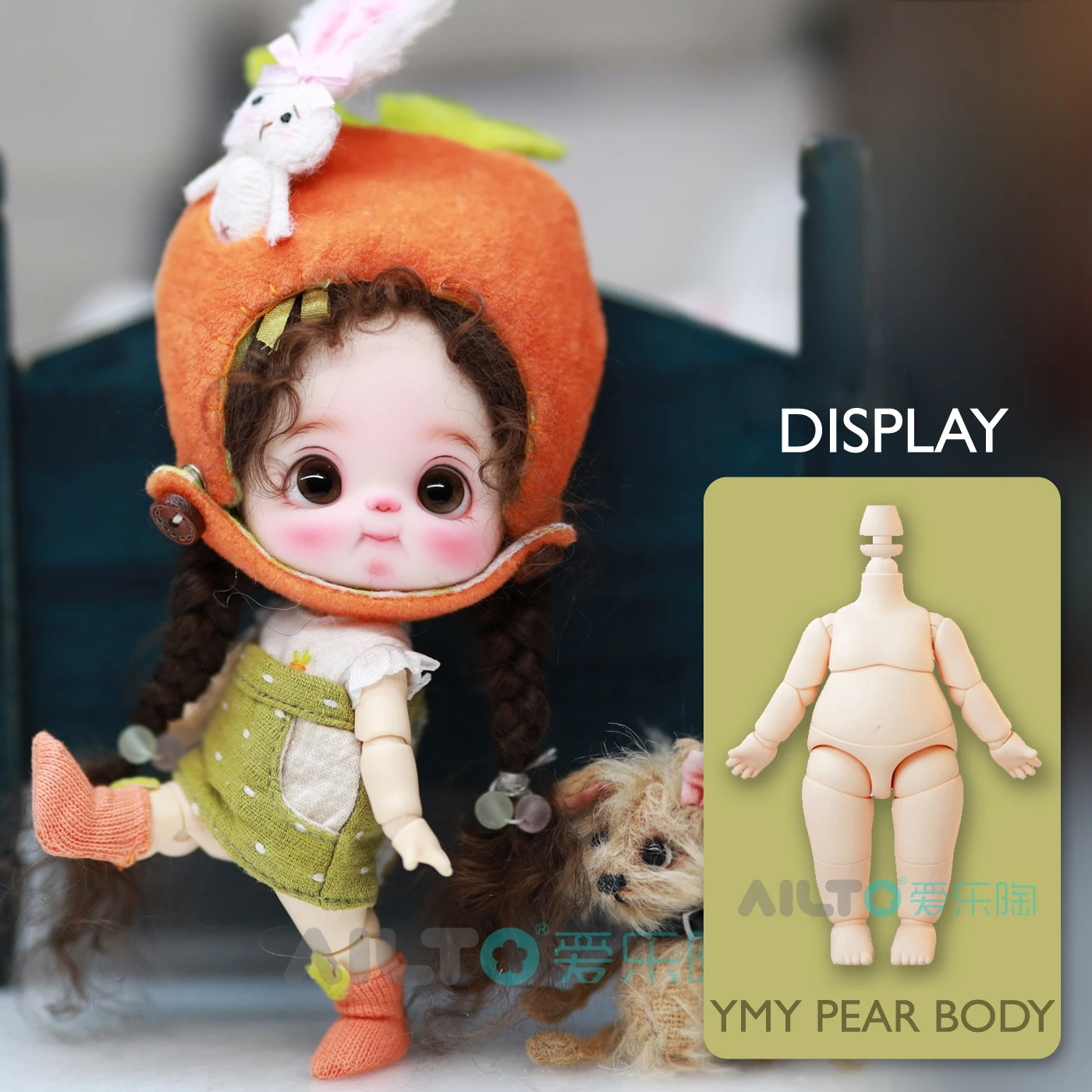 Ymy-Ob11-Doll-Fat-Animal-Body-for-Clay-Head-Gsc-Head-1-12bjd-Obitsu ...