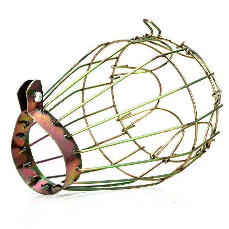 E27-Vintage-Steel-Bulb-Guard-Clamp-On-Metal-Lamp-Cage-Retro-Trouble ...