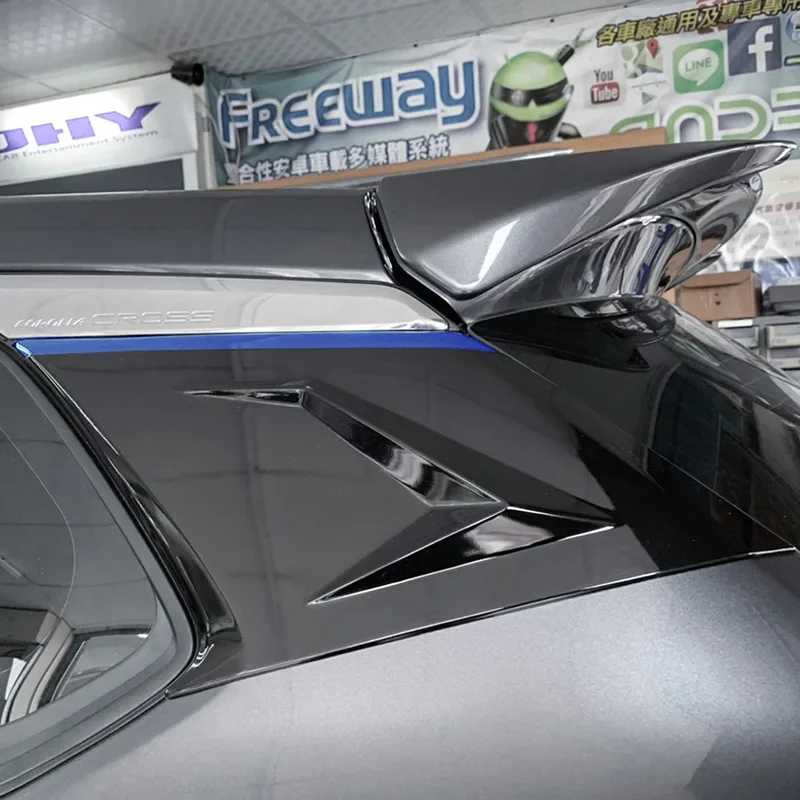 For-Toyota-Corolla-Cross-2020-2021-2022-Car-Rear-Spoiler-Wing-Side ...