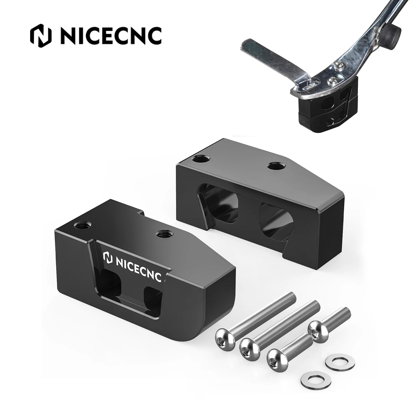 Kickstand-Lift-Block-1-2-For-Harley-Road-King-FLHR-1994-2023-Electra ...