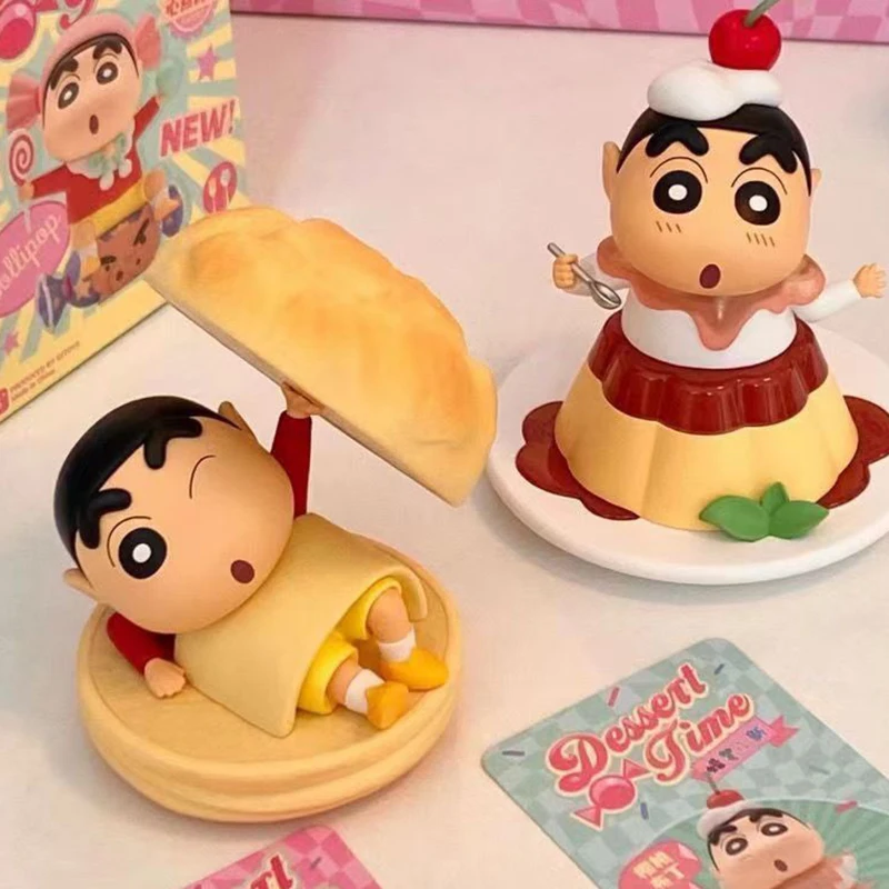 Anime-Crayon-Shin-chan-Snack-Time-Blind-Box-Figure-Anime-Peripheral ...