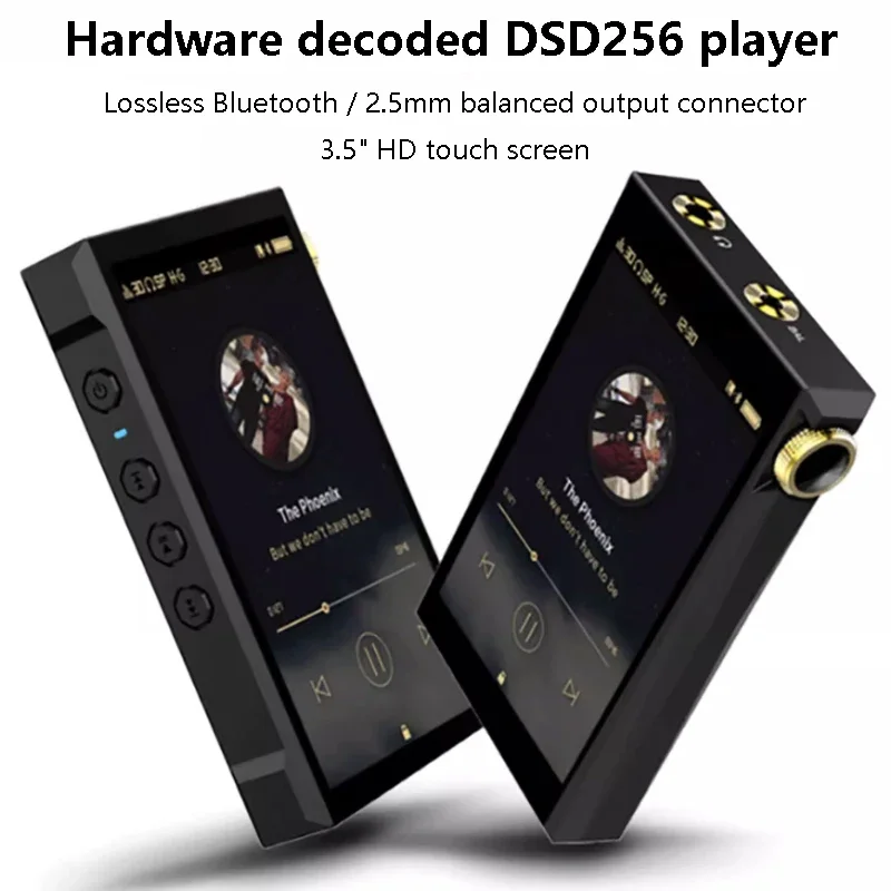 Digital-HIFI-Music-Player-MP3-Dual-ES9018-with-DSD256-24bit-384KHz-Lossless-Decoding-Walkman ...
