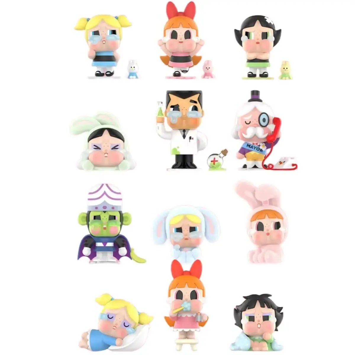 POP-MART-SKULLPANDA-CRYBABY-X-Powerpuff-Girls-Series-Mystery-Box-1PC ...