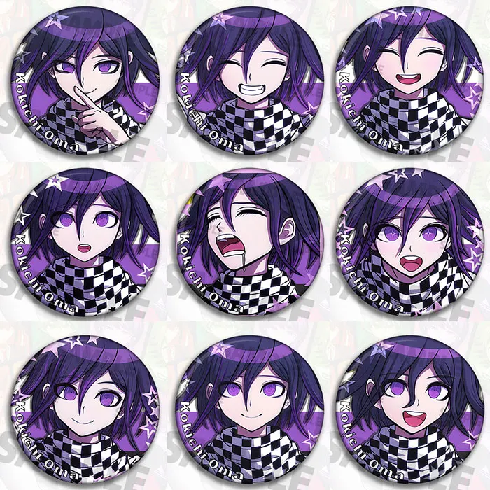 Anime-Danganronpa-V3-Killing-Harmony-Kokichi-Oma-Cosplay-Badge-Button ...