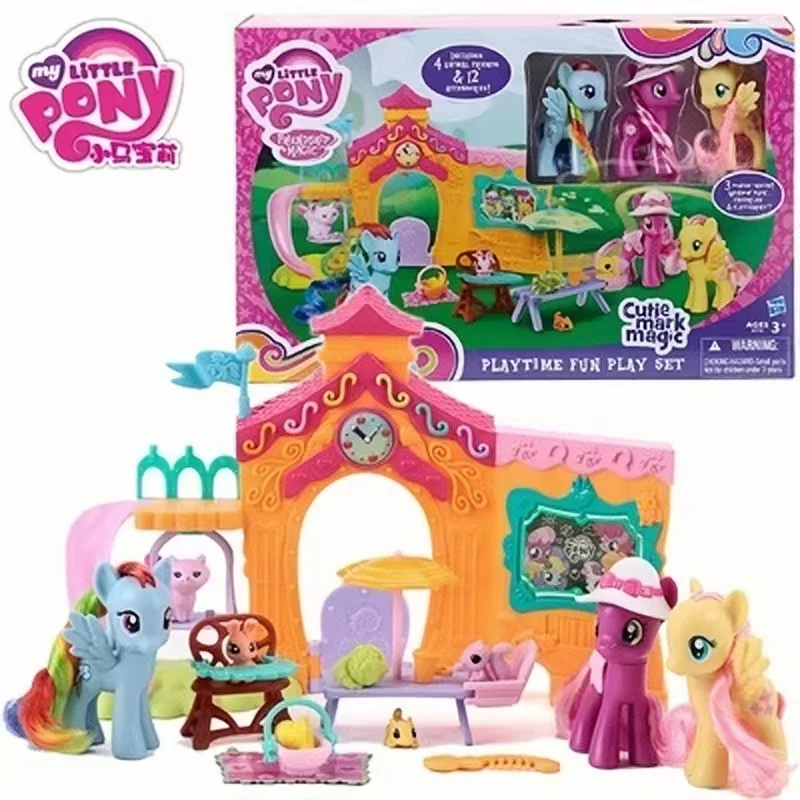Hasbro-Original-My-Little-Pony-Anime-Figure-Fluttershy-Rainbow-Dash ...