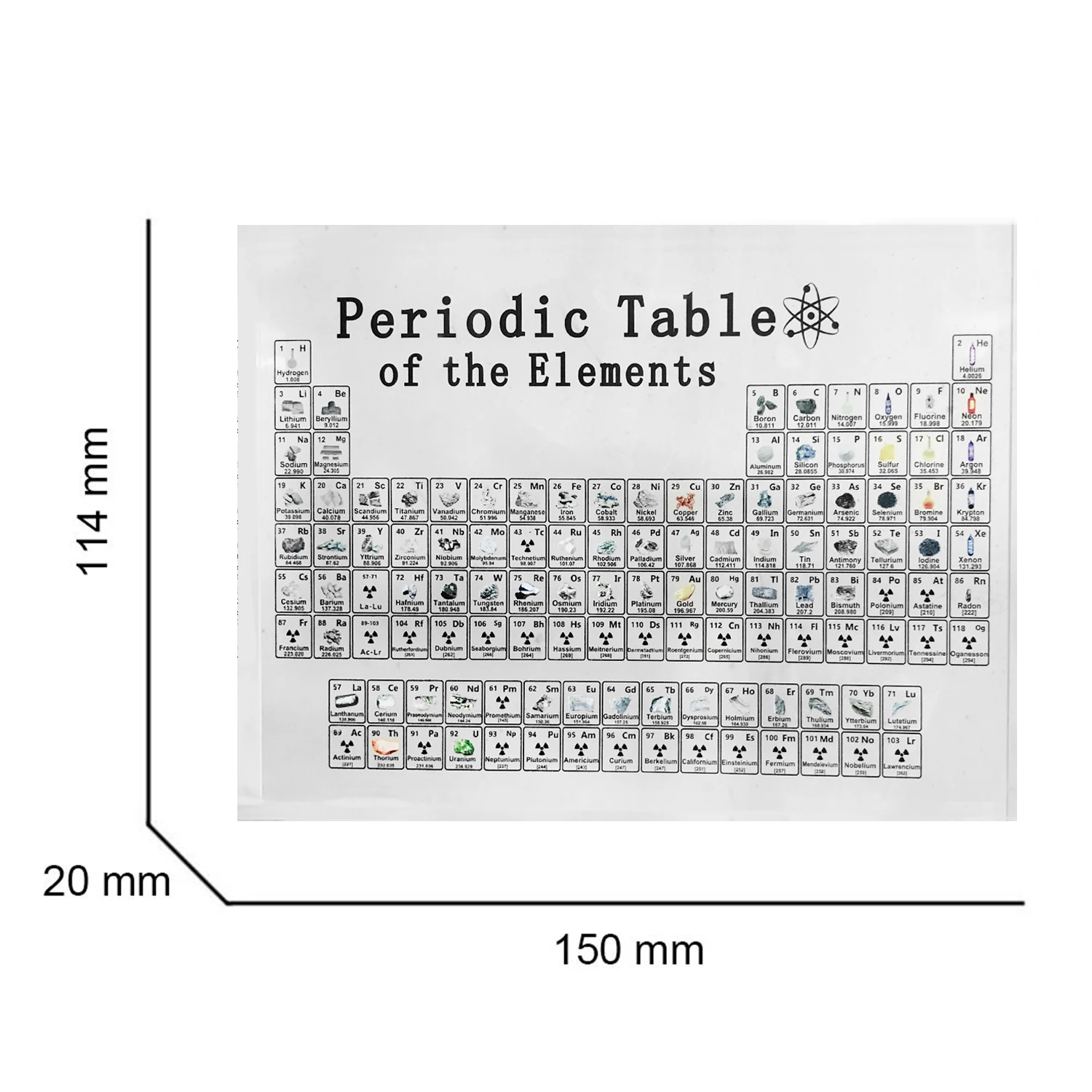 Periodic Table Of Elements Printable For Kids
