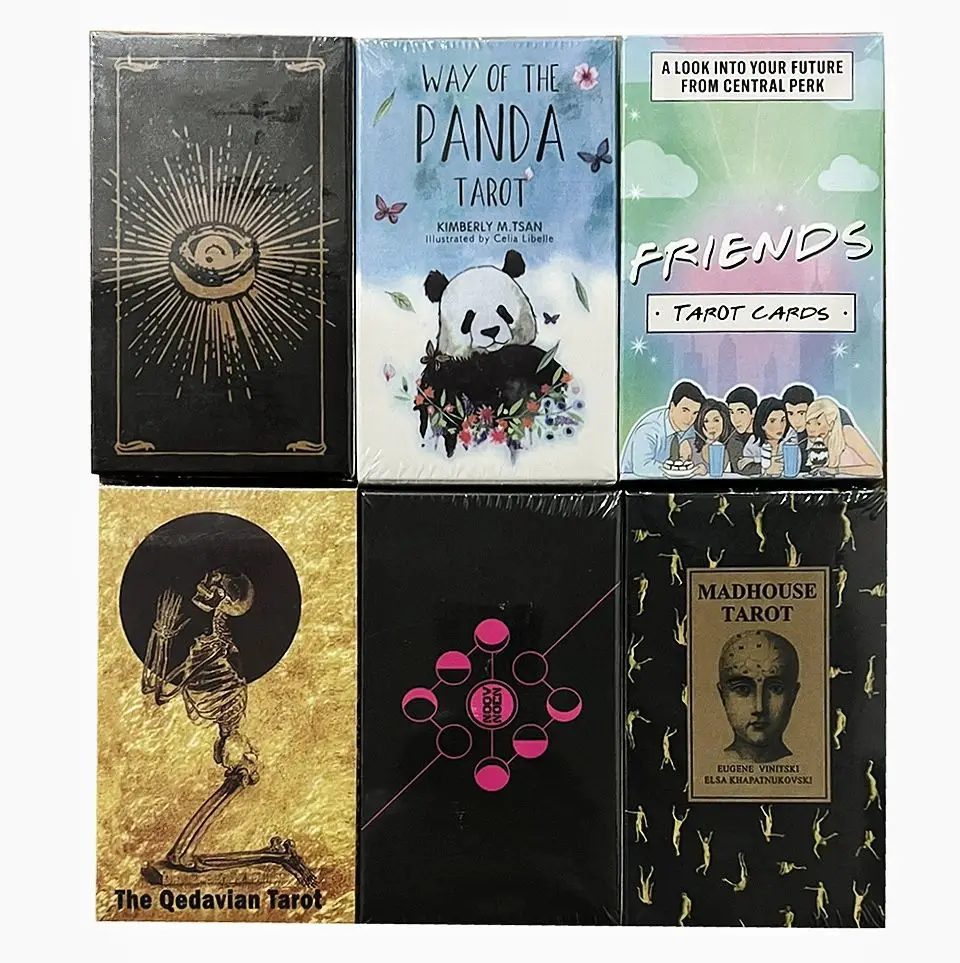 Hot Tarot Cards Madhouse guidedance Divination Board Games Personal Use ...