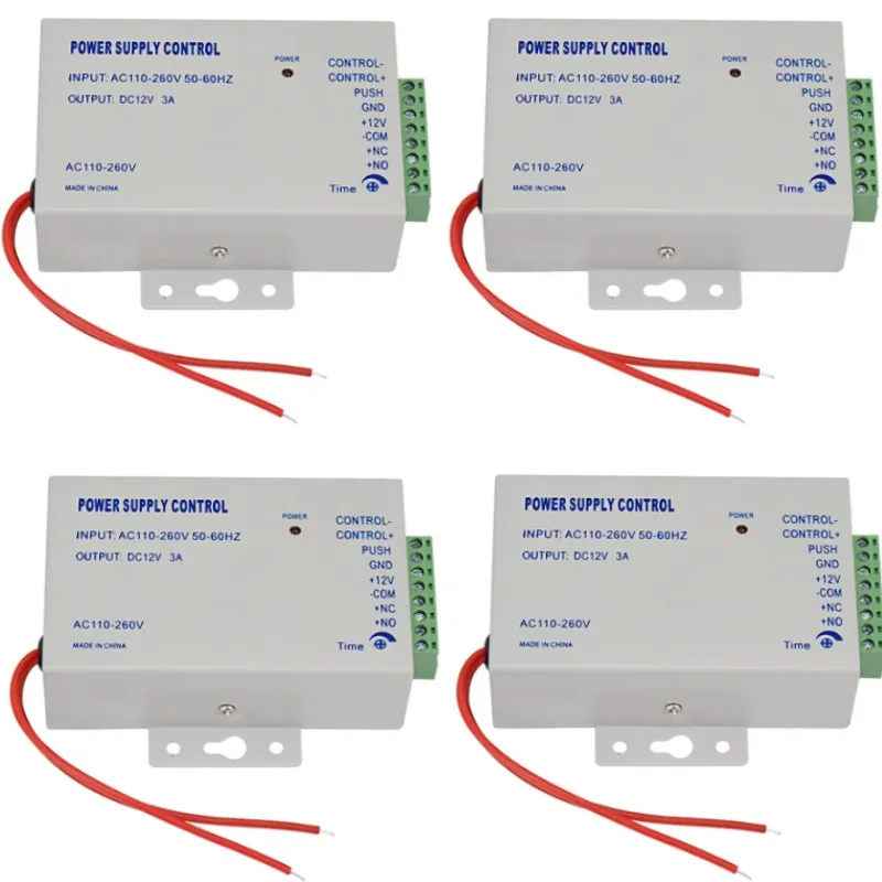 110-240VAC-to-12VDC-3A-Access-Control-Power-Supply-Controller-Switch ...