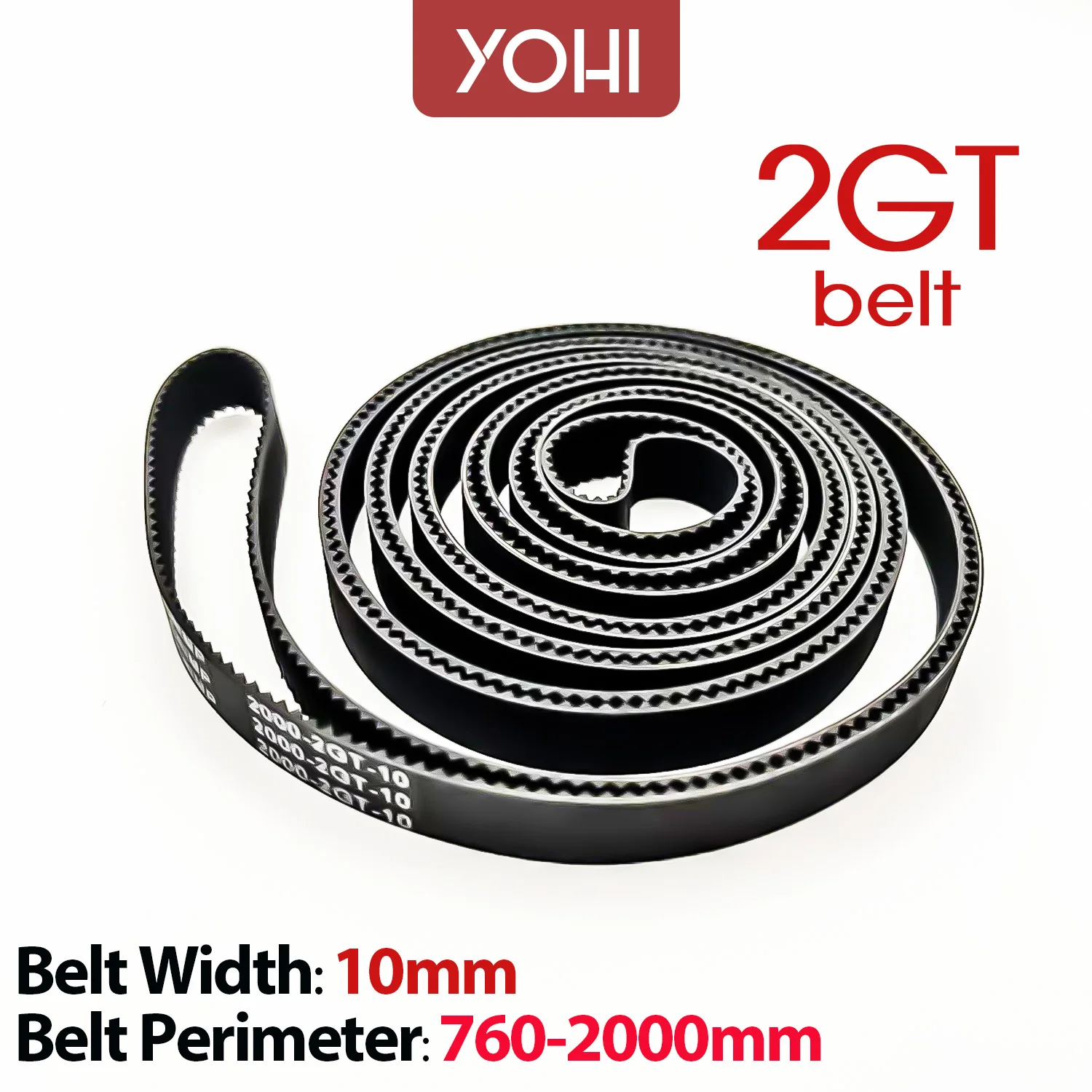 2GT-GT2-2M-Timing-Belt-Pitch-length760-800-900-976-1000-1250-1360-1500 ...