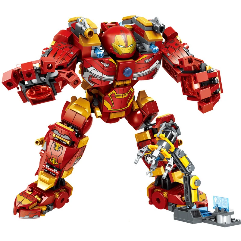 Superhero-MK44-Iron-Man-Hulkbuster-Hero-Mecha-Anti-Hulk-Armor-Figure ...