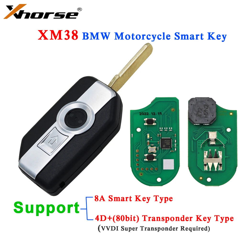 Xhorse VVDI XM38 Smart Key XSBMM0GL Support 8A Smart Key Type 4D 80 bit ...