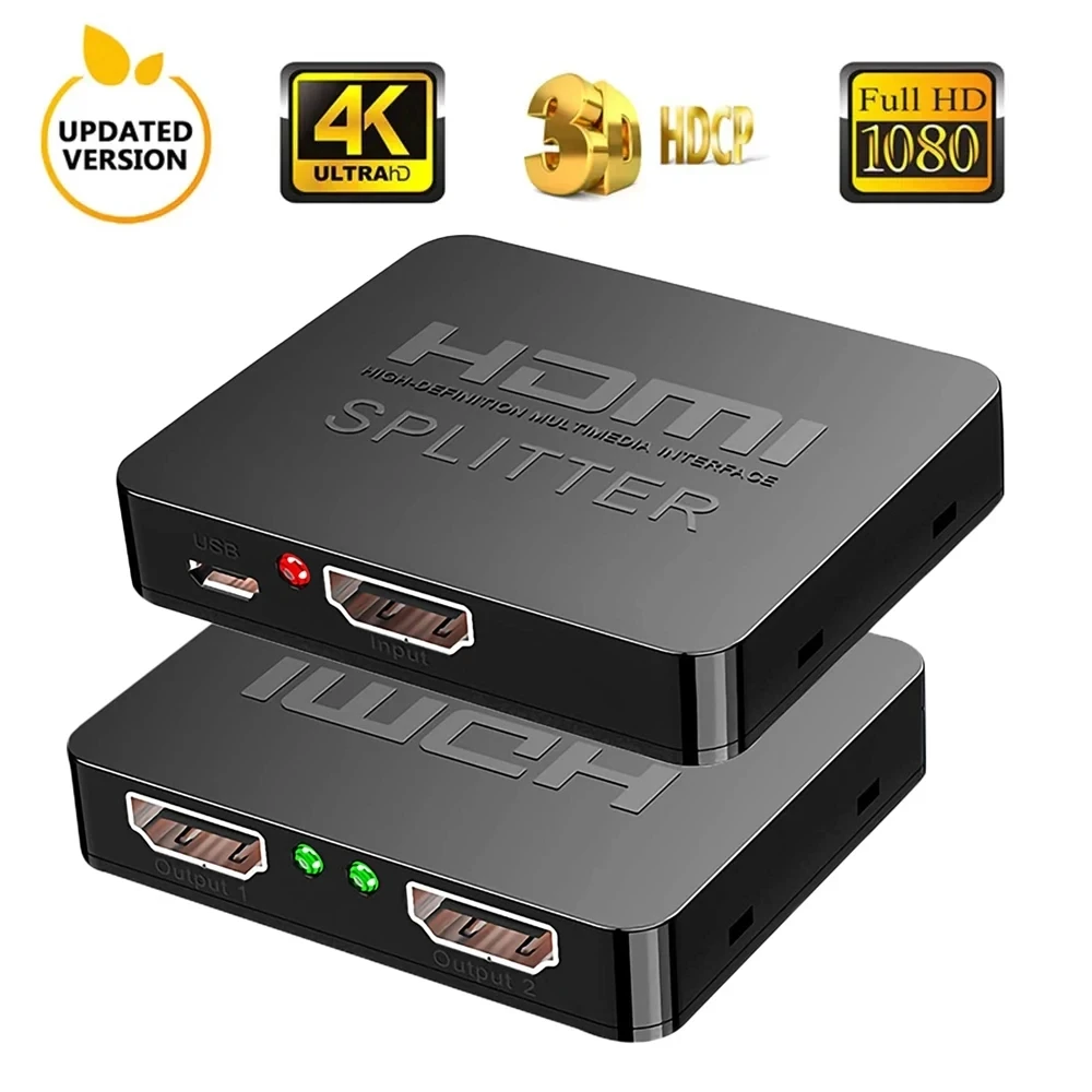 HDMI-Splitter-Amplifier-Switch-4K-1x2-1-4-Splitter-HDR-HDMI1-4-Splitter ...