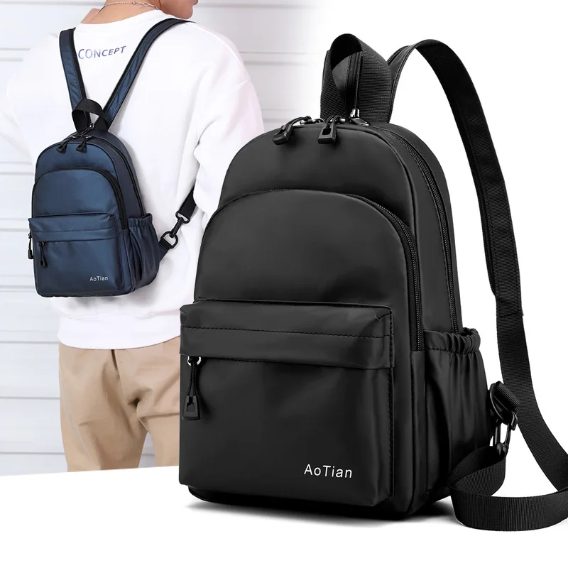 New-Designer-Fashion-Men-Backpack-Mini-Soft-Touch-Multi-Function-Small ...