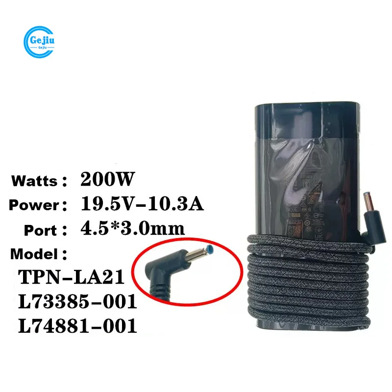 NEW ORIGINAL Laptop Power Adapter for HP ZBook 17 Studio G7 G8 G9 19.5V ...