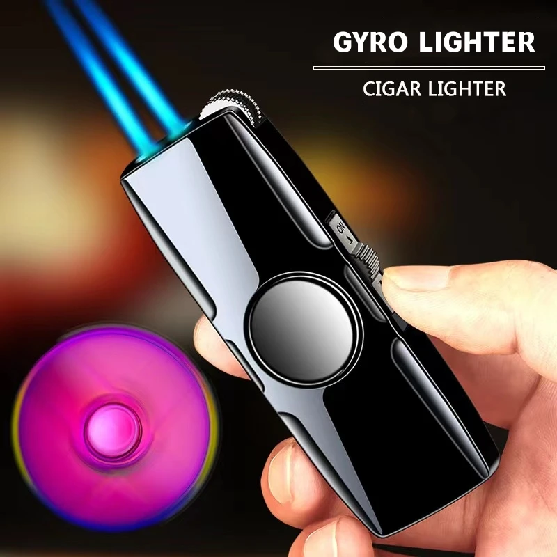 Metal Fidget Spinner Cool Lighter | Lighter Cigarette Accessories ...