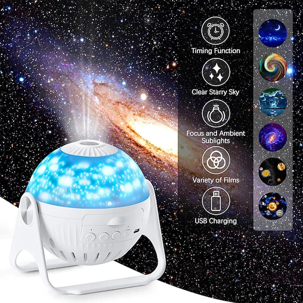 Planetarium Projector Lights Galaxy Projection | Galaxy Aurora Star ...