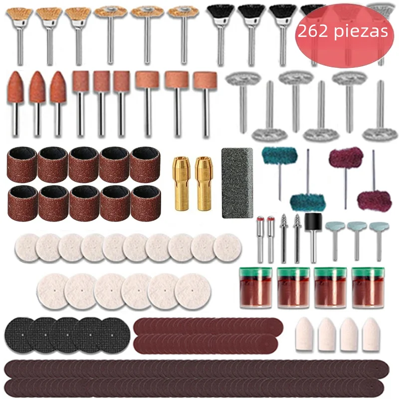 Juego-de-accesorios-de-herramientas-rotativas-Dremel-herramientas-el-ctricas-para-mini-taladro ...