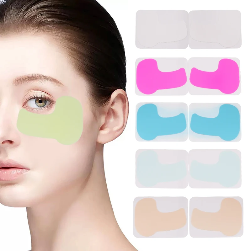 Anti Wrinkle Silicone Eye Patches Lifting Firming Eye Pads Reduce Dark ...